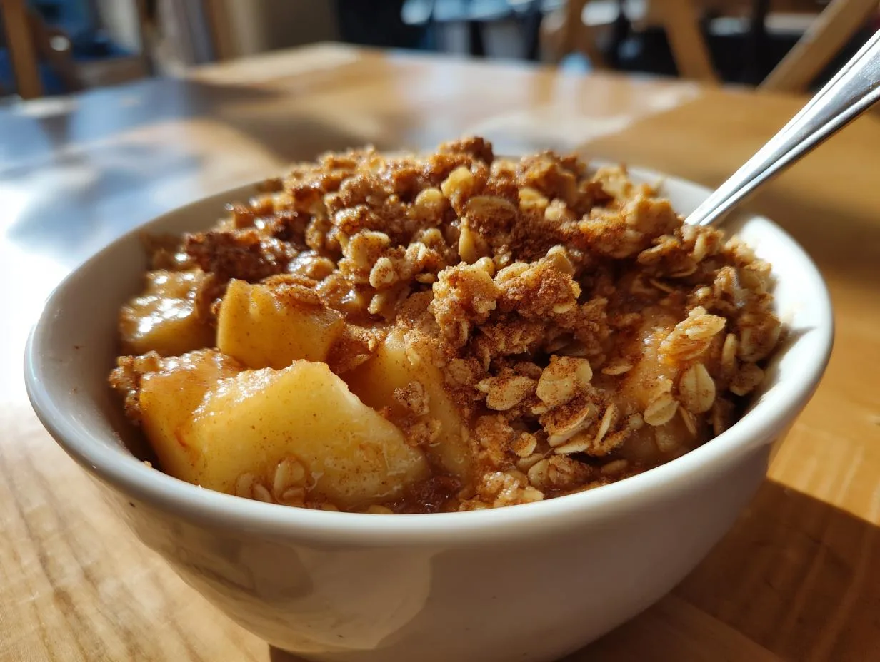 Irresistible Slow Cooker Apple Crisp in Just 3 Hours