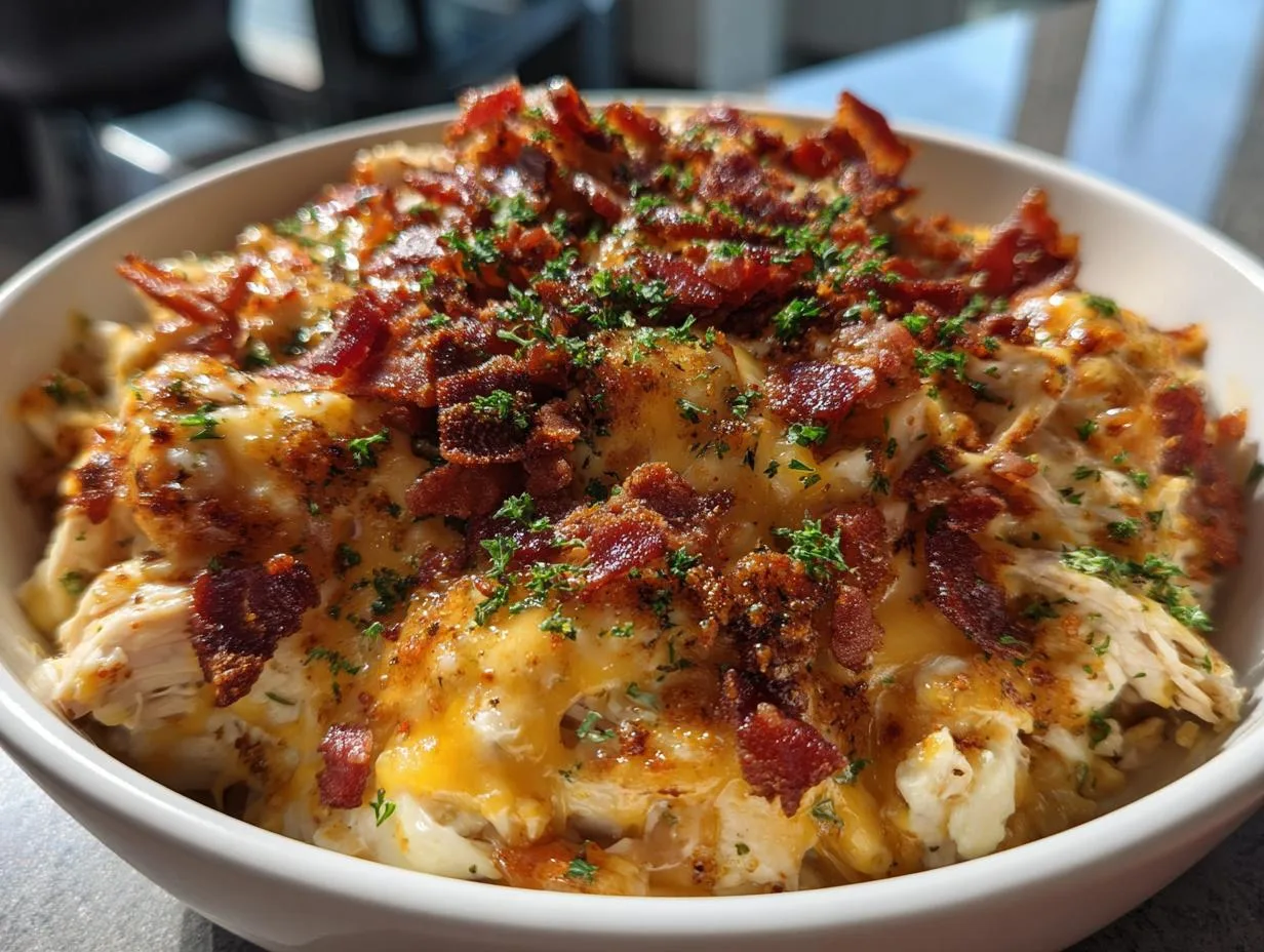 Irresistible Slow Cooker Crack Chicken in Just 4 Steps