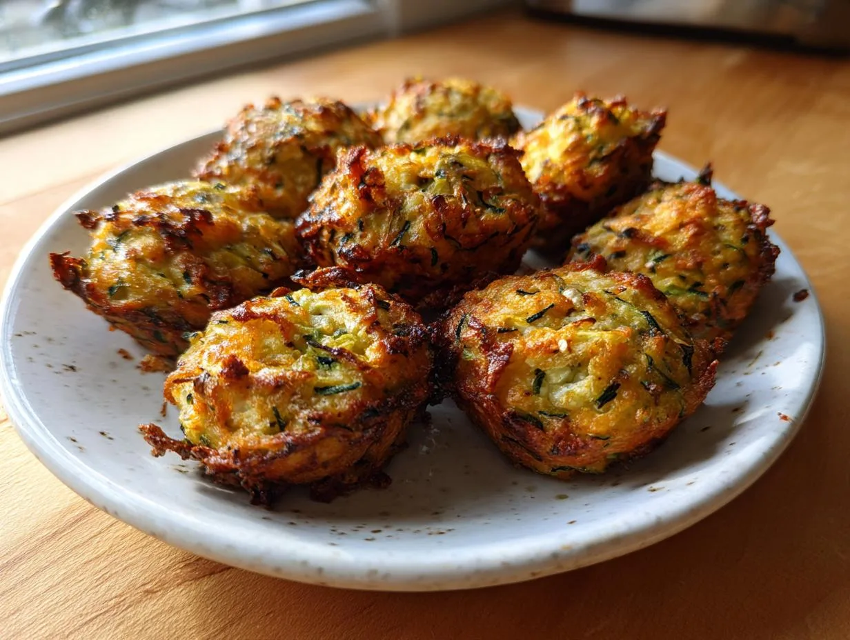 23-Minute Greek Zucchini Tots - Irresistibly Crispy & Healthy!