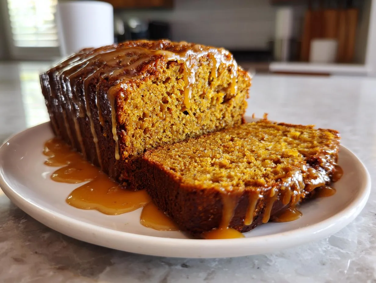 Irresistible Maple Glazed Pumpkin Bread Recipe (Moist & Divine)