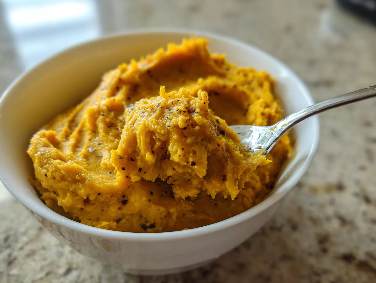 30-Minute Pumpkin Mashed Potatoes: Rich, Creamy & Addictive