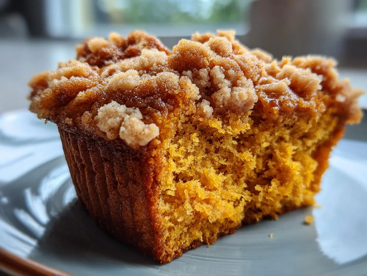 1 Bow of Perfect Pumpkin Streusel Muffins You Need Now