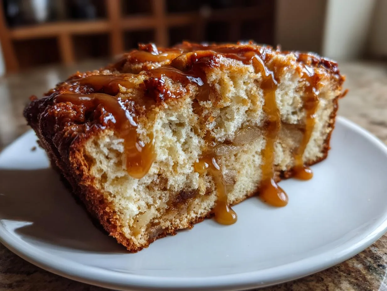 Moist Caramel Apple Bread Recipe with 50 Minutes Bake Time