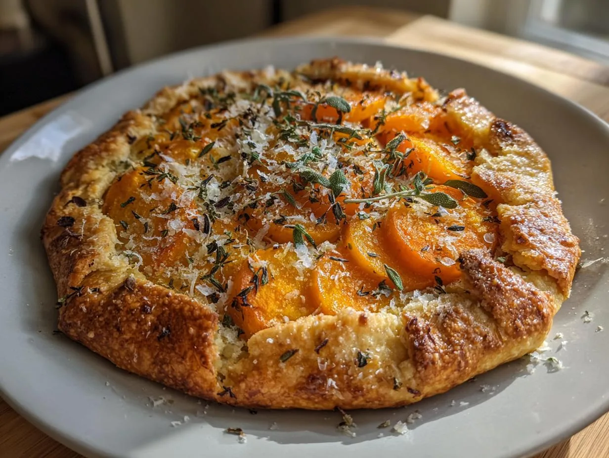 Butternut Squash and Sage Galette: 1 Irresistible Rustic Masterpiece