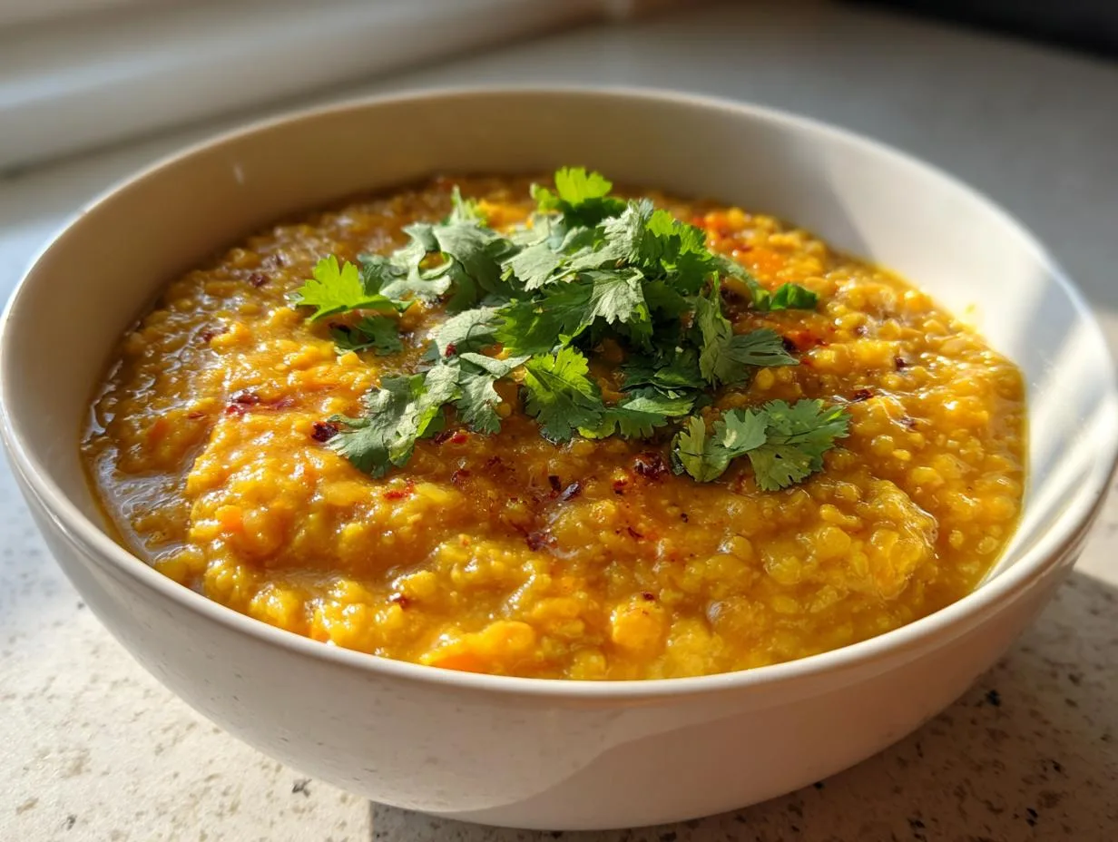 Creamy Coconut Lentil Curry Ready in 30 Minutes