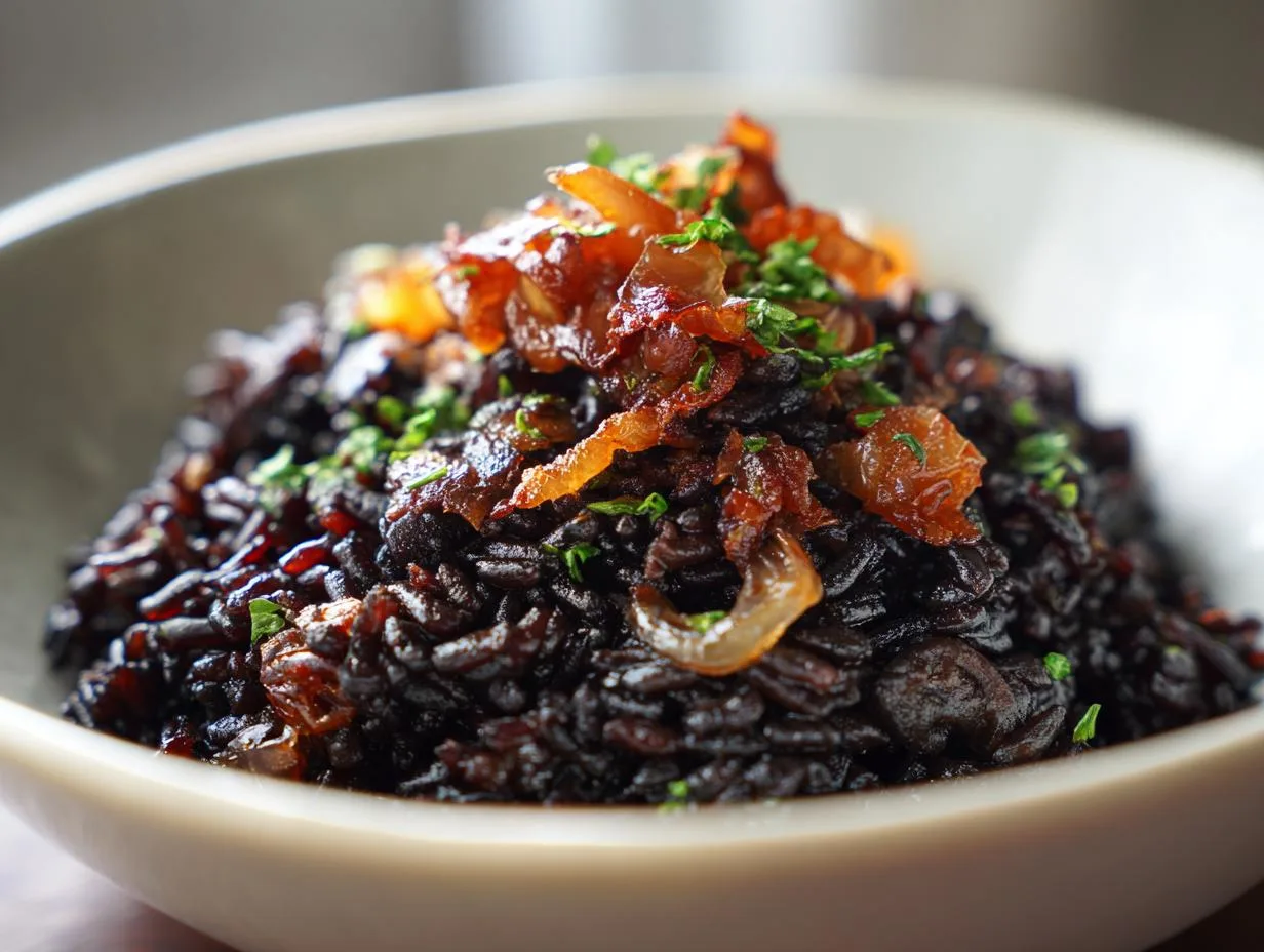 Unlock the Magic of Haitian Black Mushroom Rice in 20 Minutes