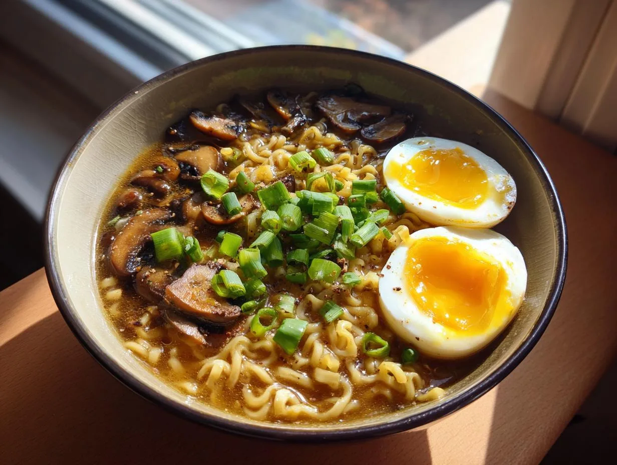 25-Minute Mushroom Ramen Recipe for Heartwarming Comfort
