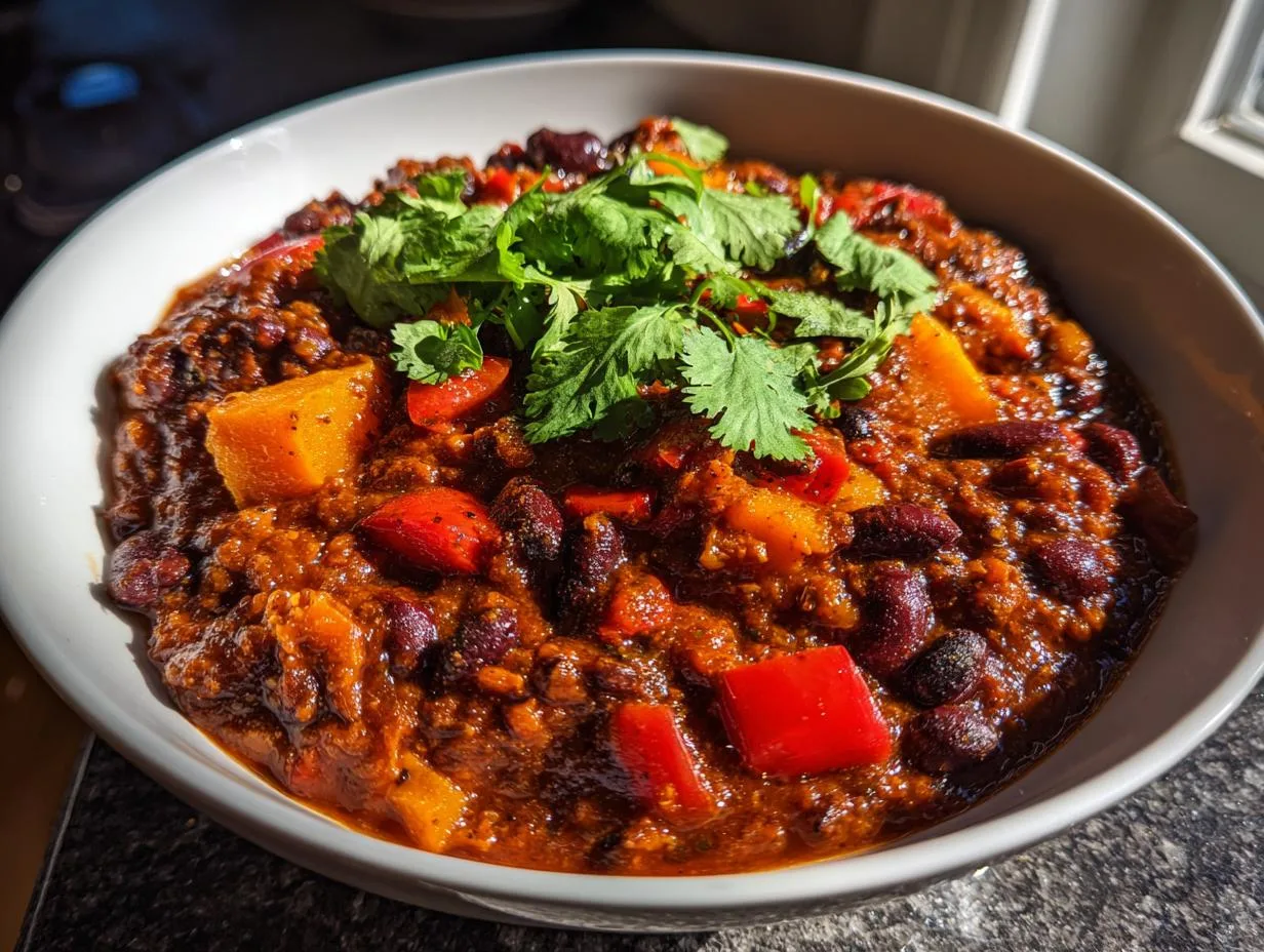 35-Minute Pumpkin Black Bean Chili: Hearty & Irresistible