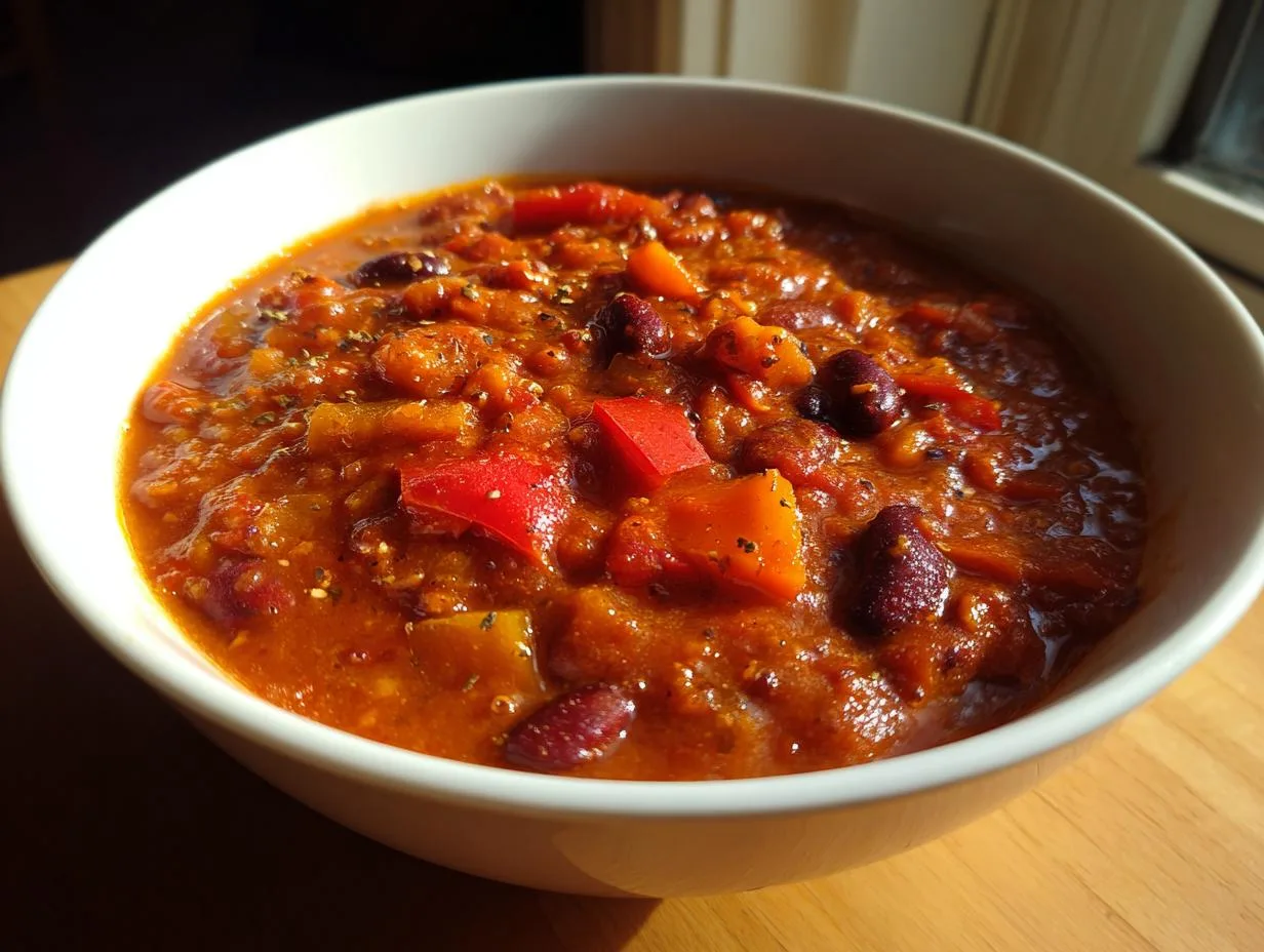 35-Minute Pumpkin Three-Bean Chili That Warms the Soul