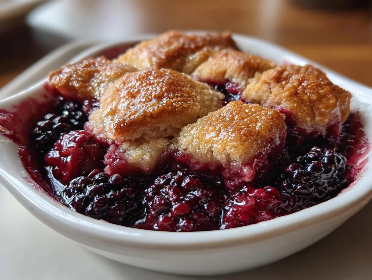 Irresistible Blackberry Cobbler in Just 45 Minutes