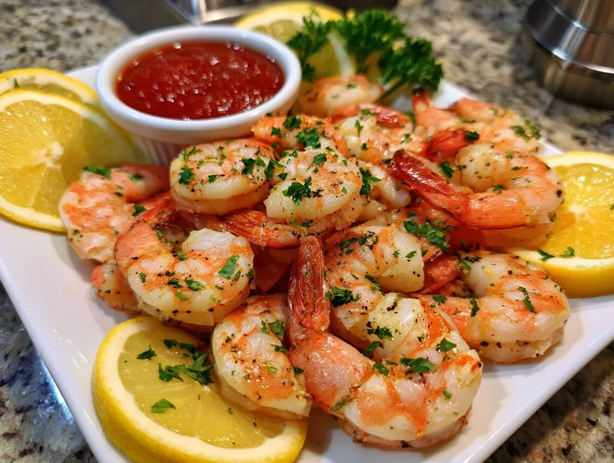 15-Minute Classic Cocktail Shrimp Platter That Dazzles Guests