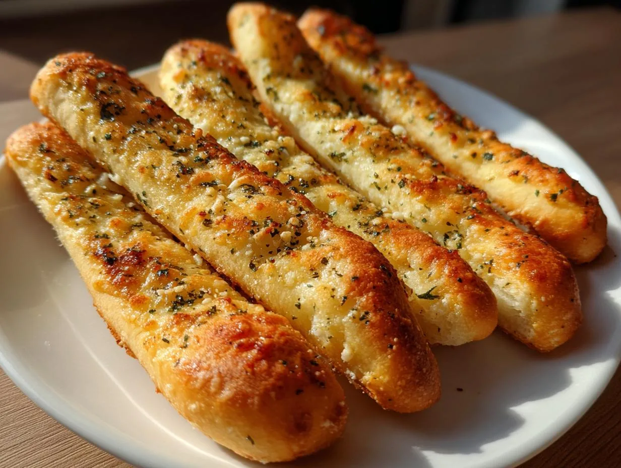 20-Minute Easy Garlic Breadsticks Recipe - Irresistible & Simple