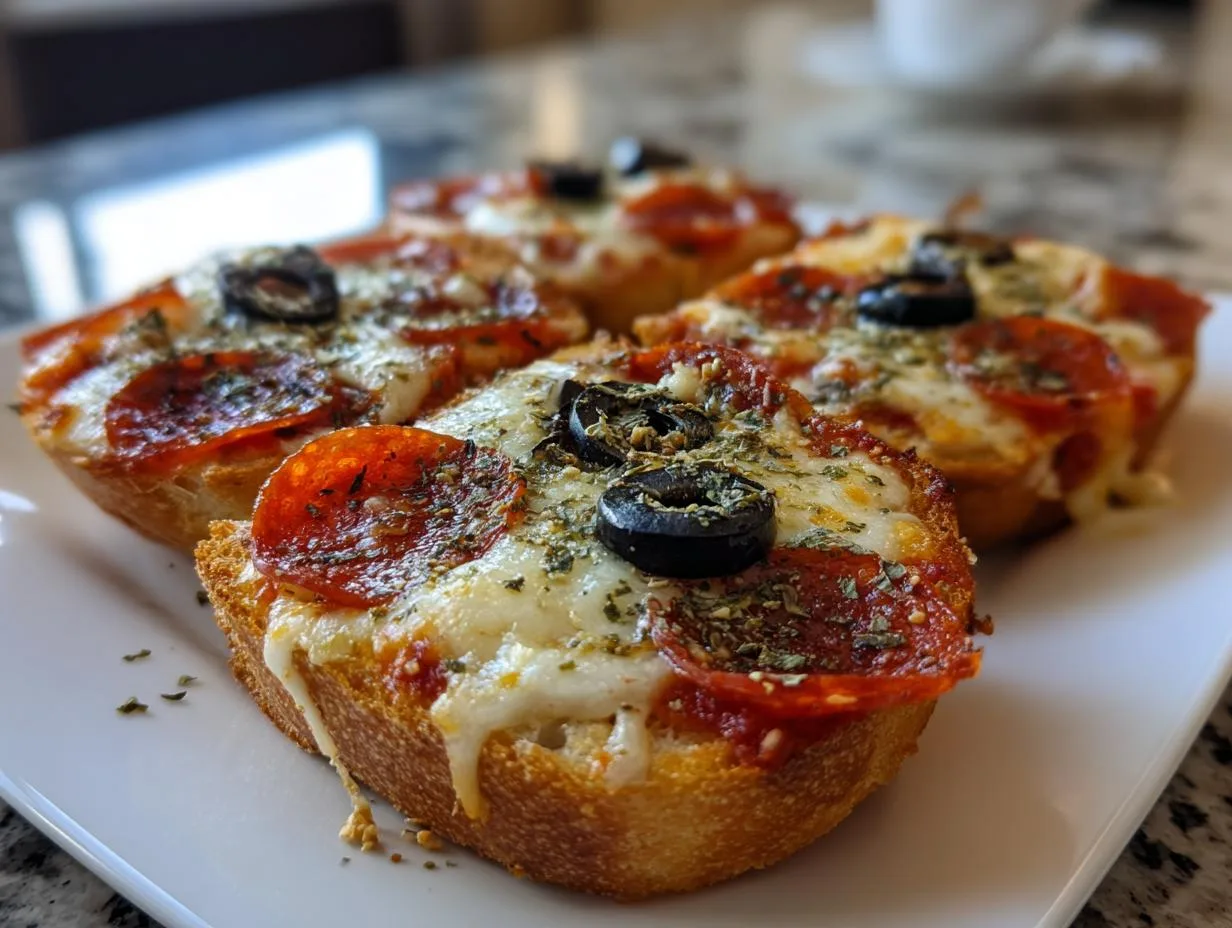 10-Minute Mini French Bread Pizzas: Irresistible & Easy Recipe
