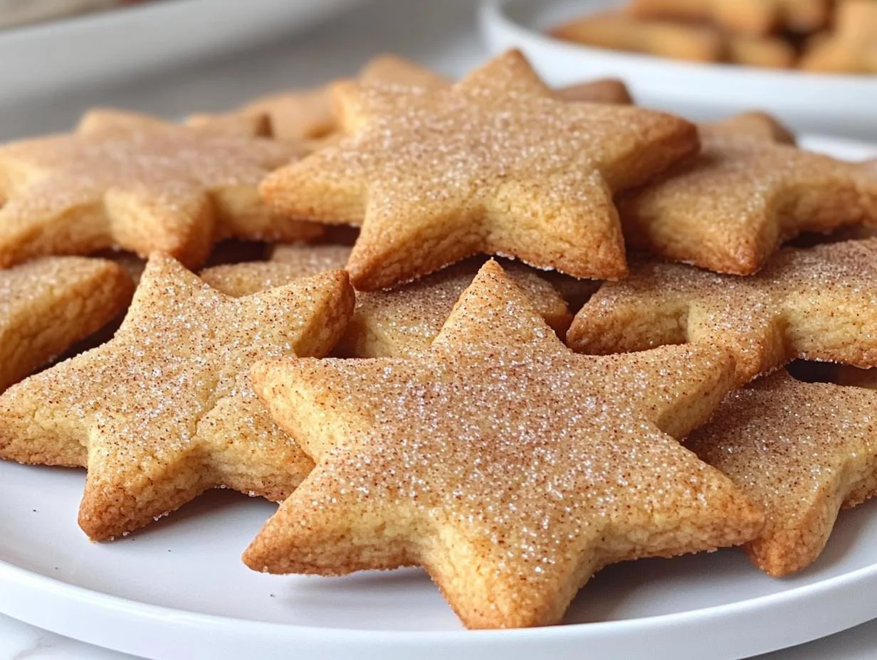 Irresistible Cinnamon Star Cookies in 30 Minutes