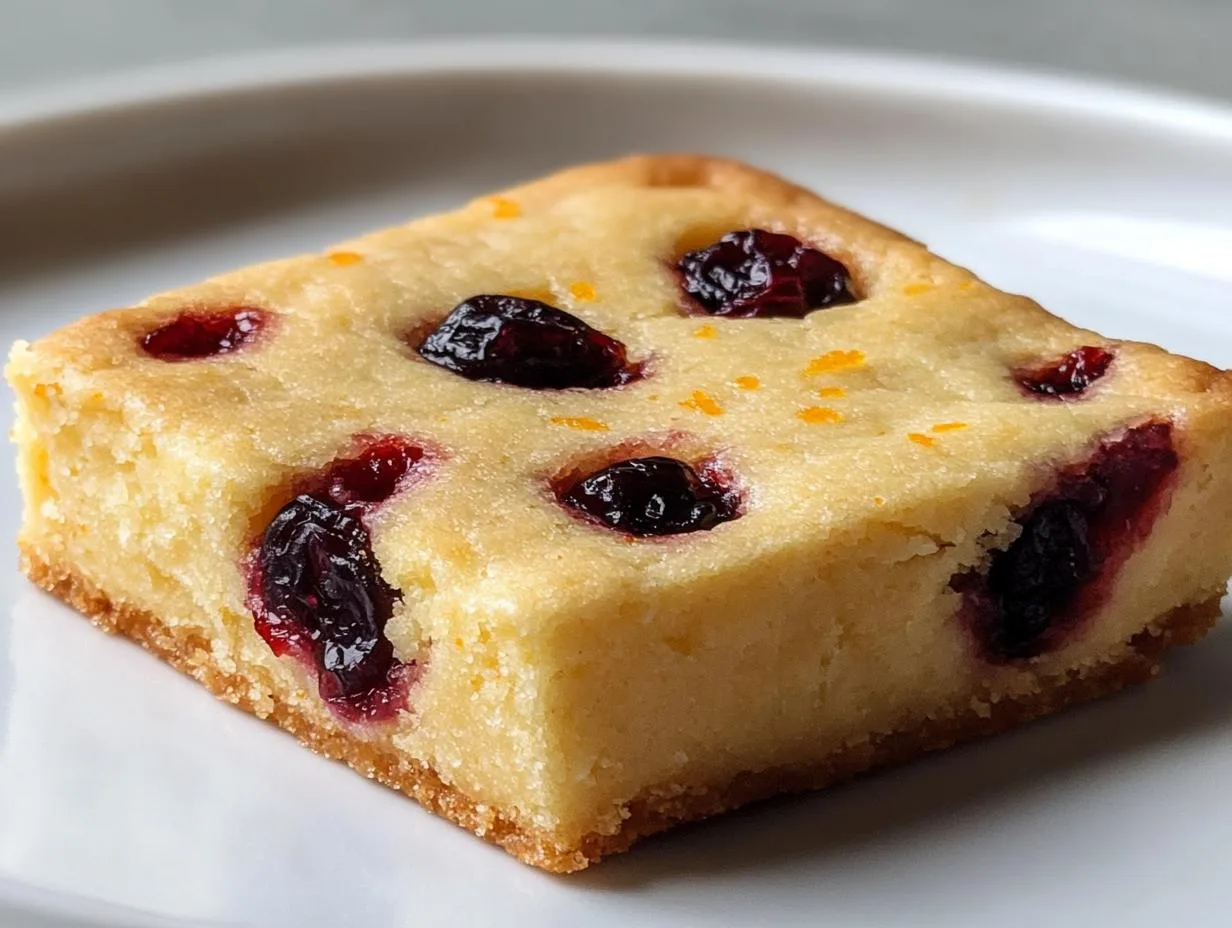 Irresistible 25-Minute Cranberry Orange Shortbread Cookies