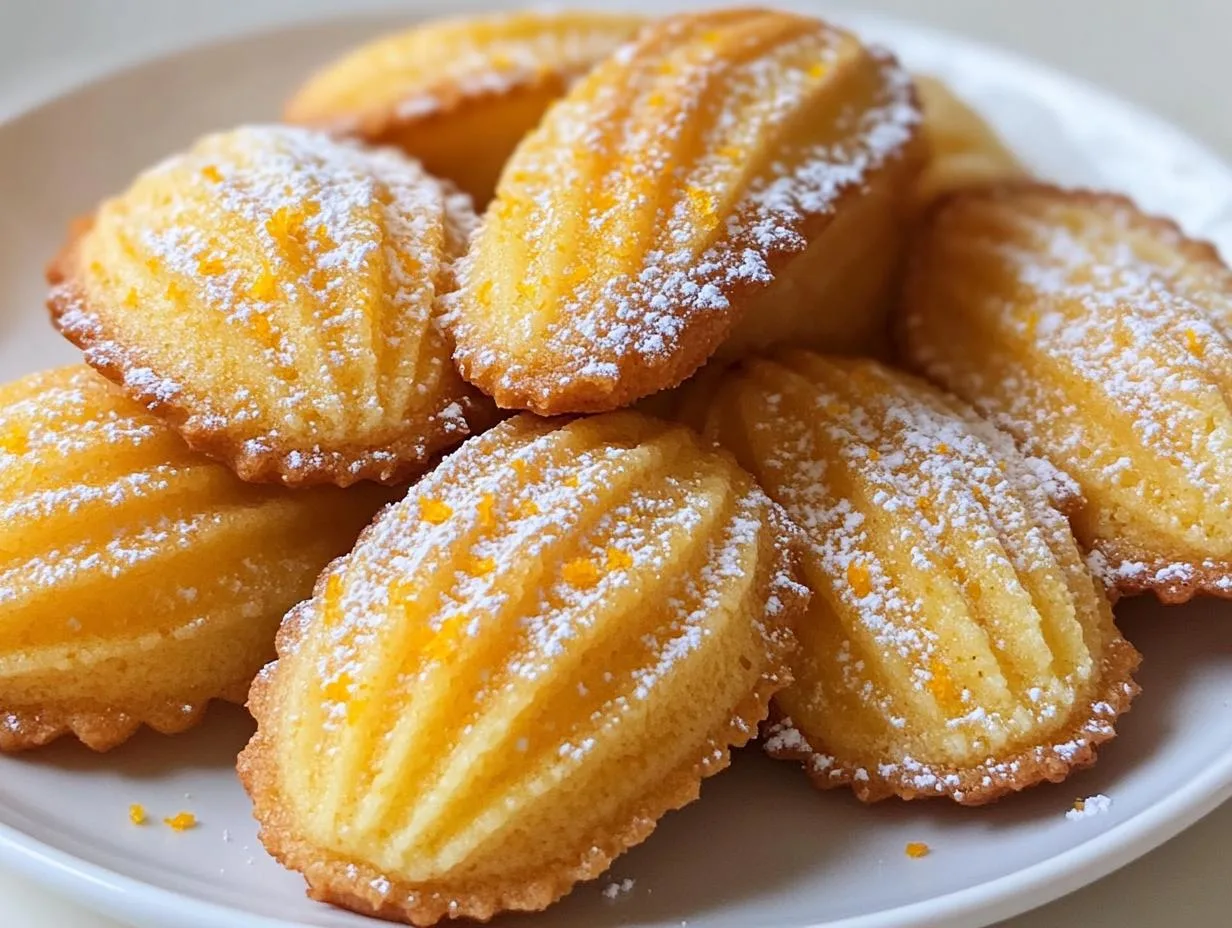 Irresistible Orange Zest Madeleines in Just 30 Minutes