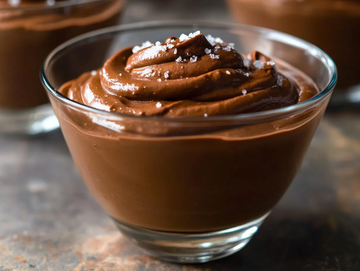 Irresistible 5-Ingredient Salted Chocolate Mousse Magic